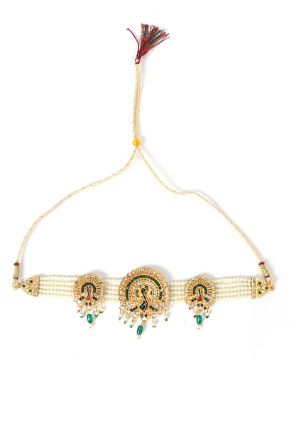 Neelmayur Moti Haar Set – TJORI