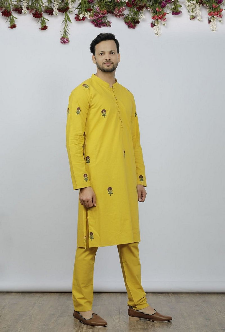 Buy Designer Kurta Pyjama for Men Online in India – TJORI